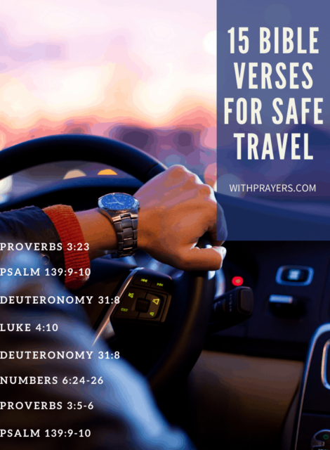 15 Bible Verses For Safe Travel – Blaze Faith